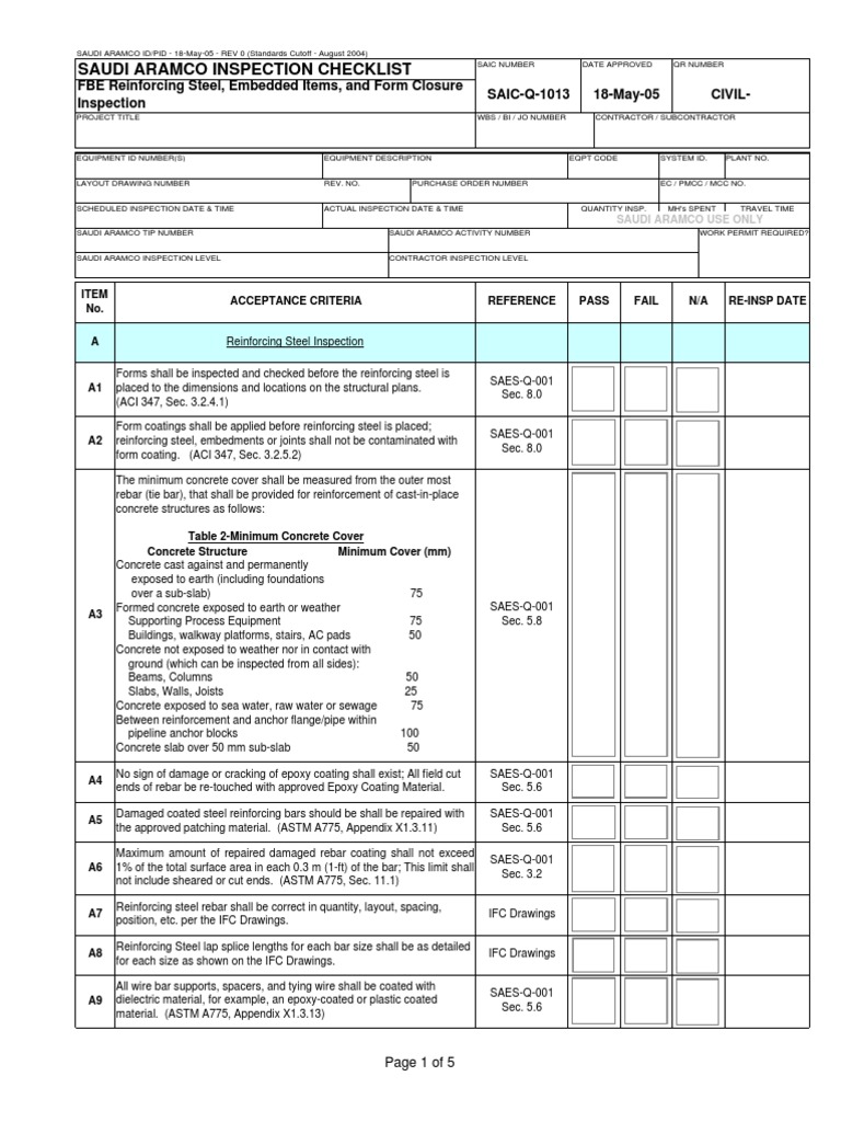 Saic Q 1013 | PDF | Building Materials | Economic Sectors