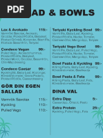 Oden Bistro Sandviken Menu v21 2025 | PDF