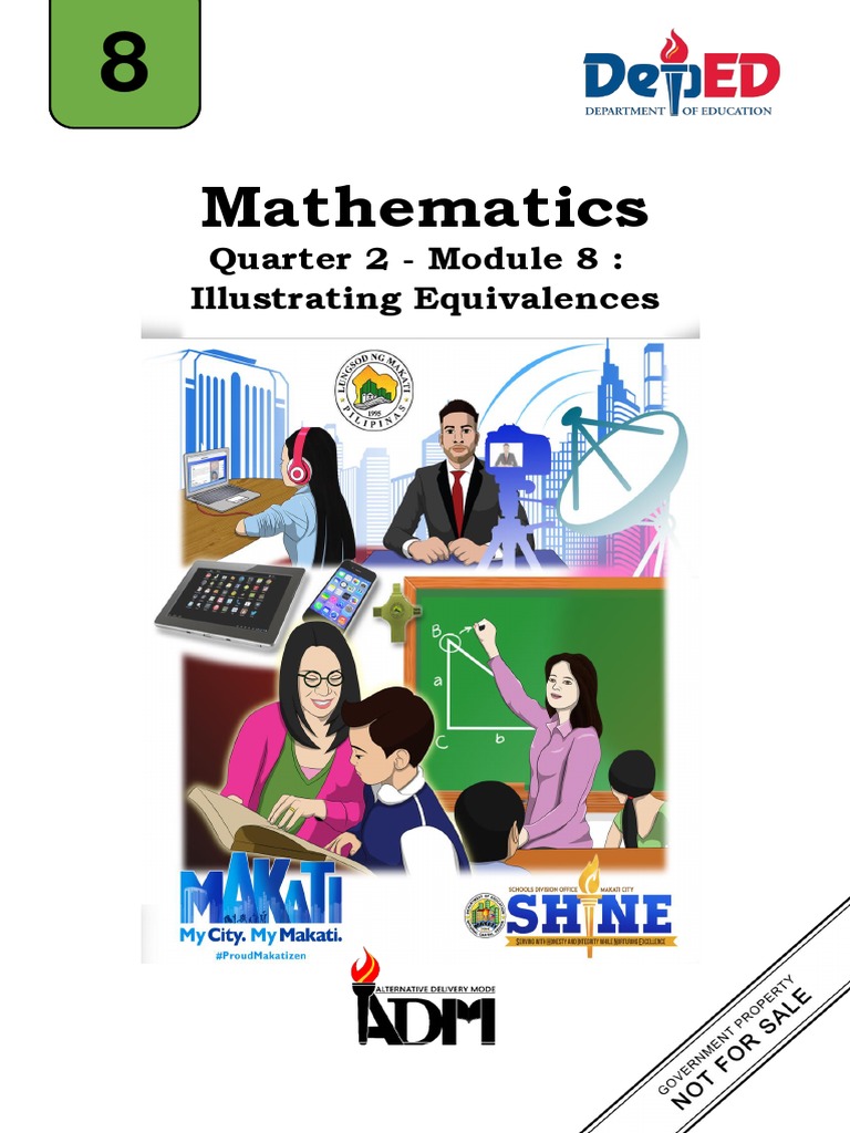 Mathematics: Quarter 2 - Module 8: Illustrating Equivalences | PDF | If ...