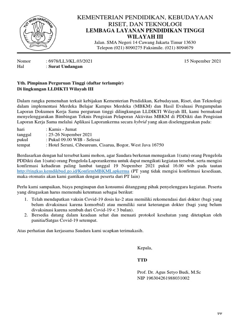 Undangan Luring | PDF