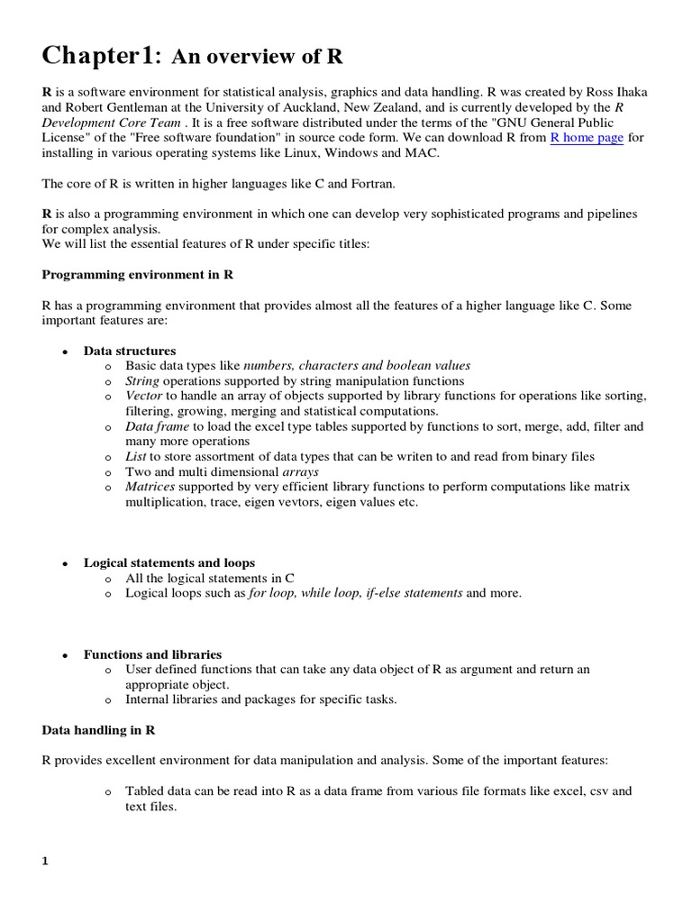 Introduction To R (2021) | Download Free PDF | Matrix (Mathematics ...