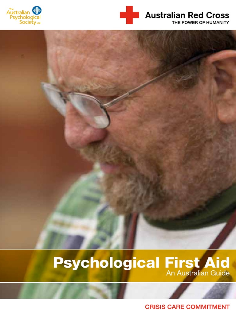 Australian Guide to Psychological First Aid | PDF | Psychological ...