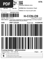 J&T Shipping Details and Tracking Guide | PDF | Metro Manila | Philippines