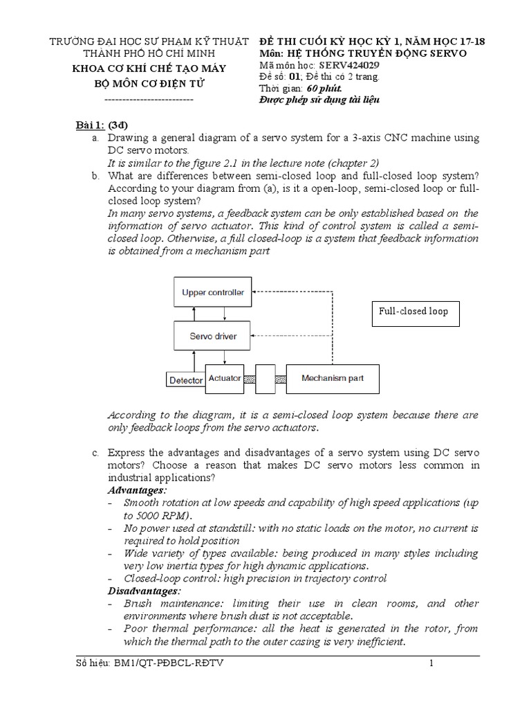 Servo Da | PDF | Servomechanism | Control Theory