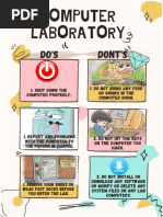 Computer Lab Do's and Don'ts Guide | PDF