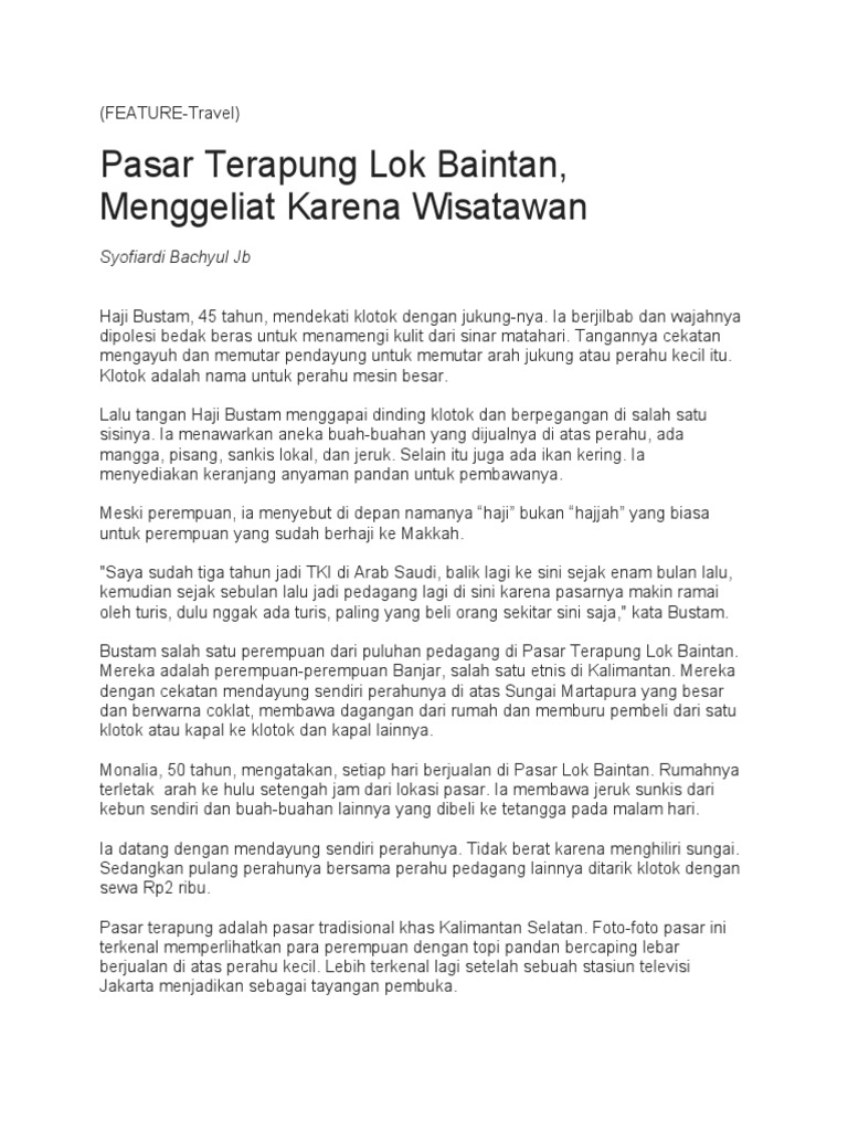 3 Contoh Feature | PDF