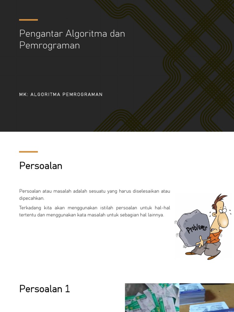 01-Algoritma DAN Pemrograman | PDF | Metode & Bahan Ajar