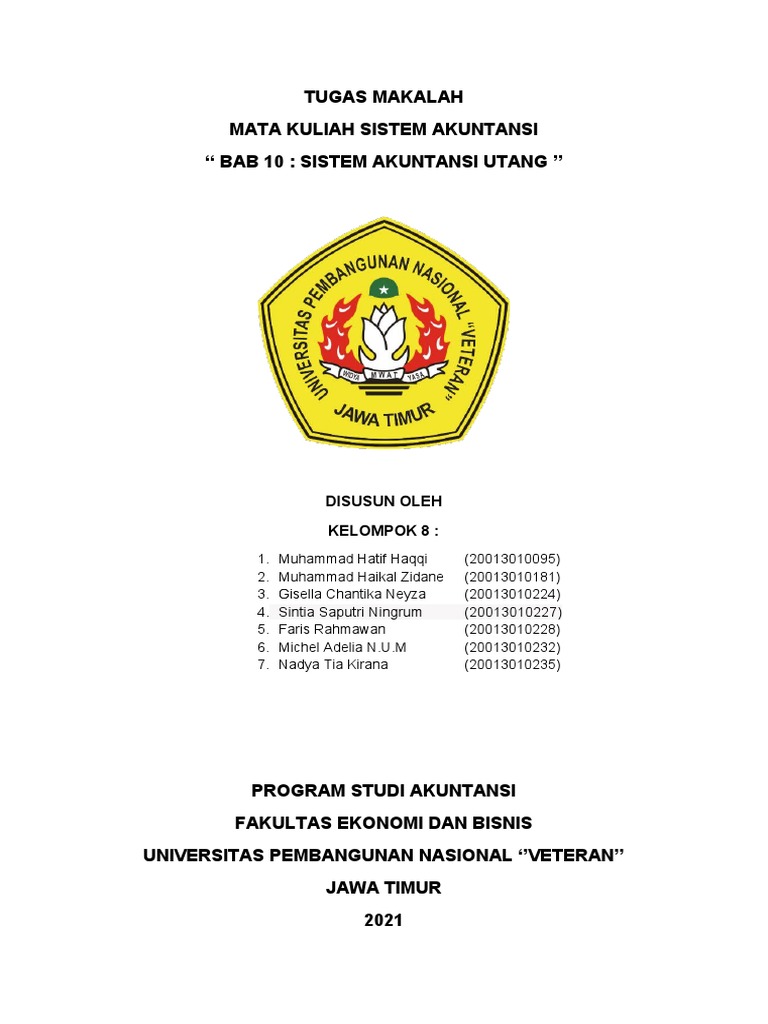 RMK Bab10 Tim8 KlsA | PDF