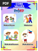 DEPED Mission Vision Core Values | PDF | Philippines | Learning