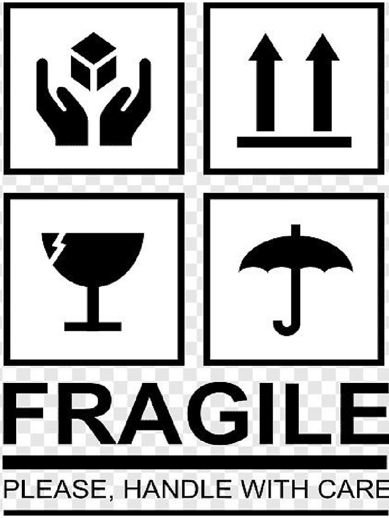 Fragile Label A6 | PDF