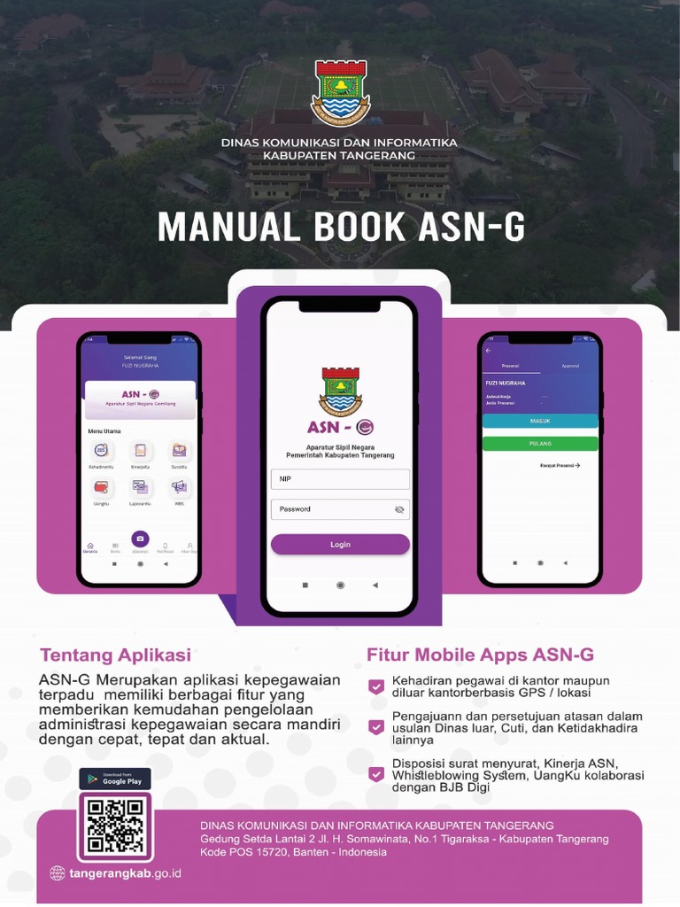 Manual Aplikasi ASN-G | PDF