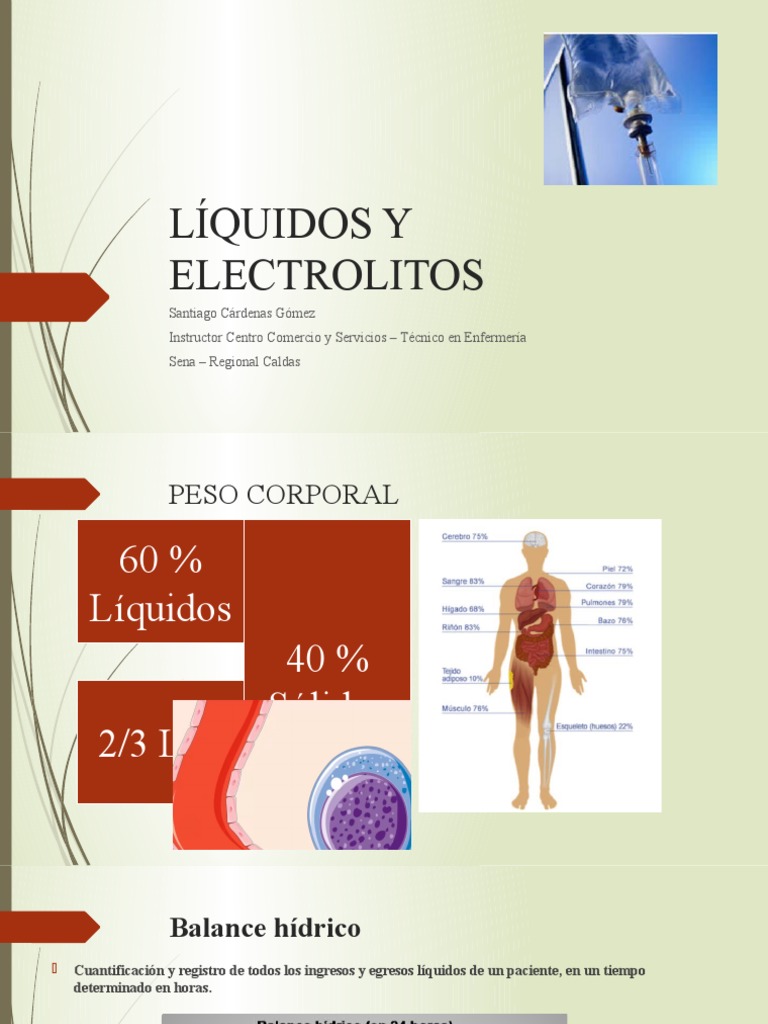 LÍQUIDOS Y ELECTROLITOS - San | PDF | Sodio | Potasio