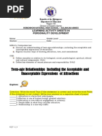 Personal Development Grade 12 | PDF | Self | Disciplines