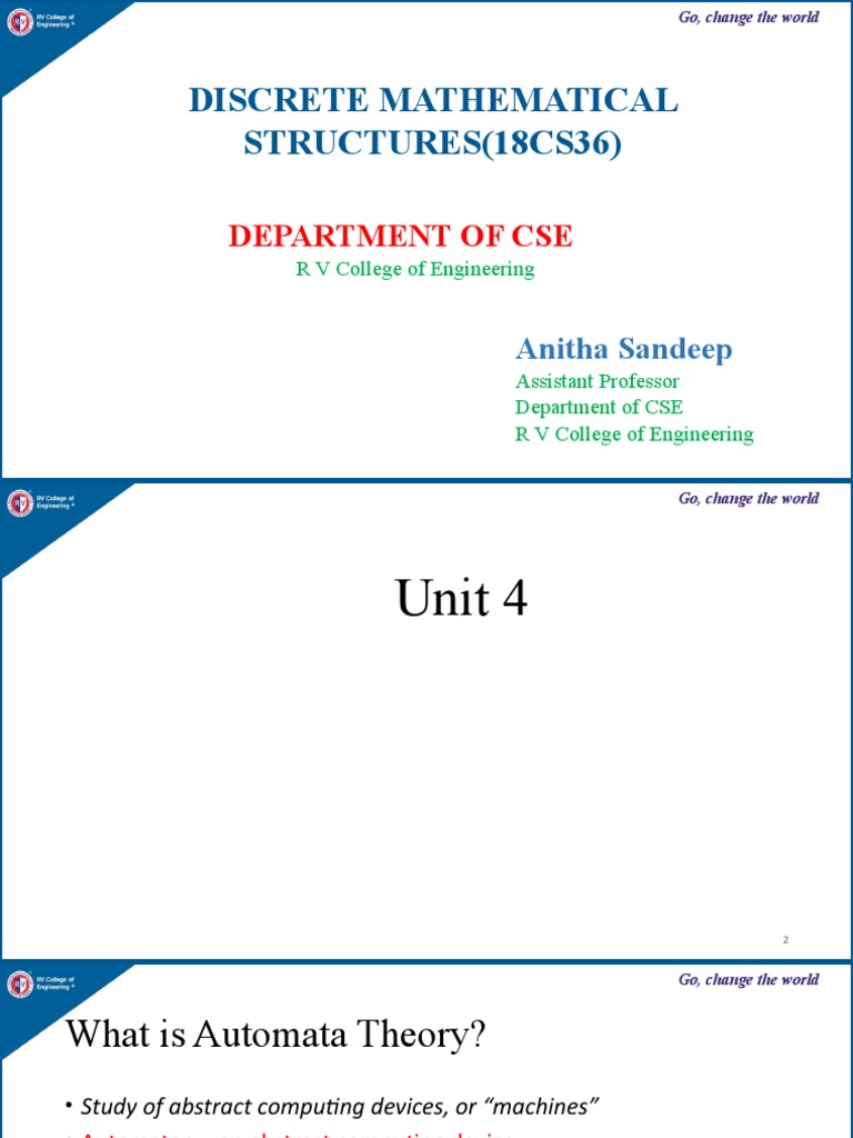 I Am Sharing 'DMS-unit-4' With You | PDF | Theory Of Computation ...