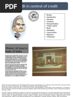 Role of RBI in Control of Credit - Economics Project Class 12 (2019-20 ...