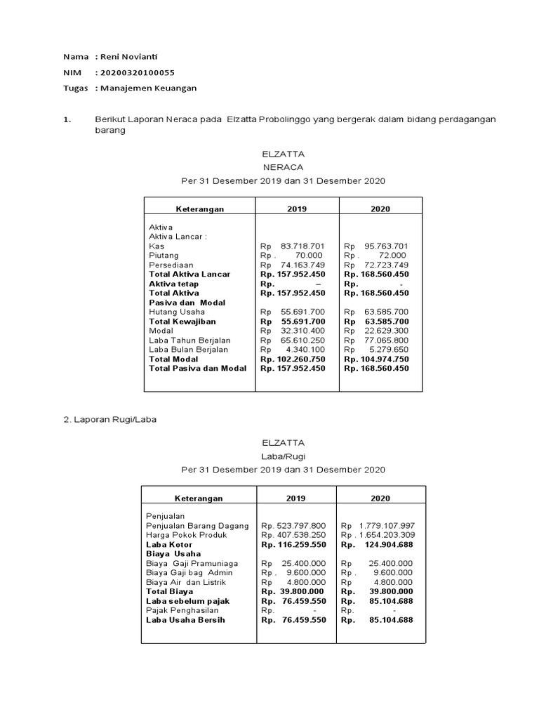 Tugas MK 1.reni | PDF