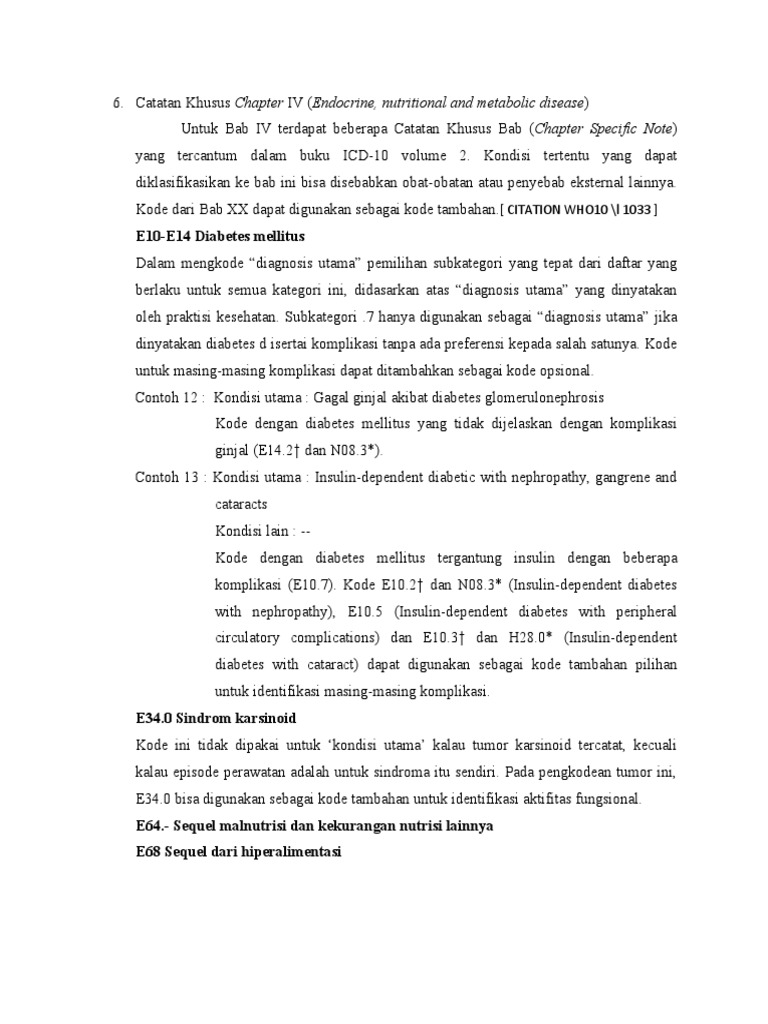 Catatan Khusus Chapter IV - Chapter VII | PDF