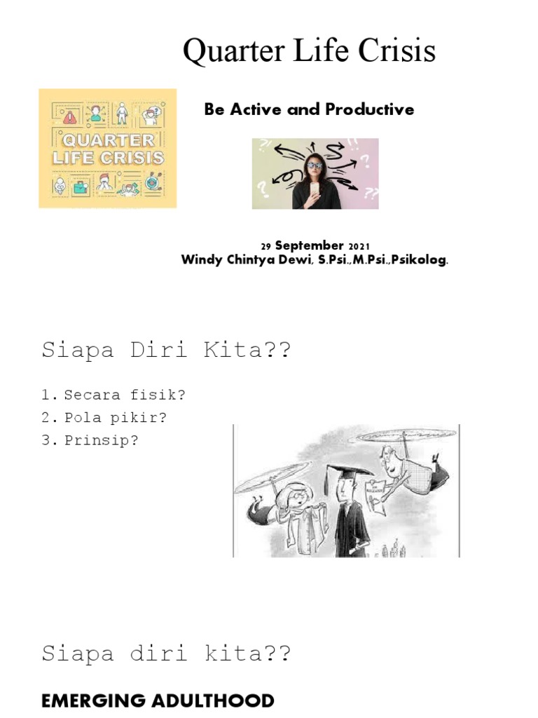 Quarter Life Crisis | PDF
