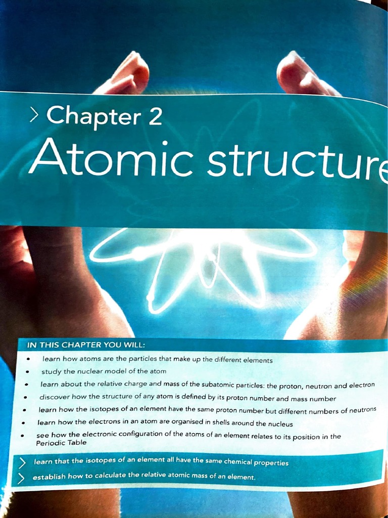 Atomic Structure Chap 2 Chem | PDF | Atoms | Atomic Nucleus