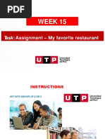 Week 01 - Task Assignment - My Daily Routine | PDF