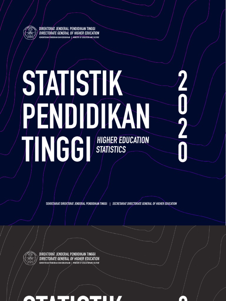 Statistik Pendidikan Tinggi 2020 | PDF