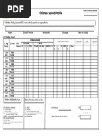 Eccd Checklist | PDF | Finger | Sibling