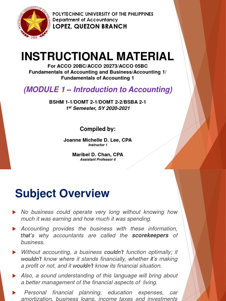 Accounting Fundamentals | PDF | Financial Statement | Balance Sheet