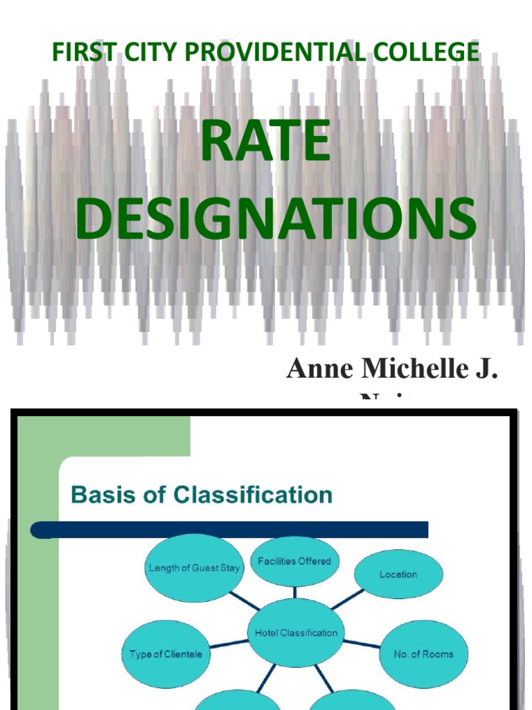 Rate Designations | PDF | Pricing | Hotel