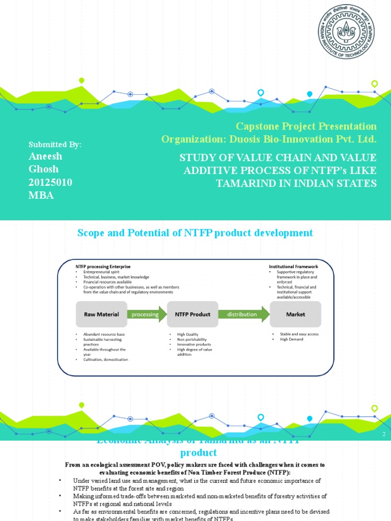 Study of Value Chain and Value Additive Process of NTFP'S Like Tamarind ...