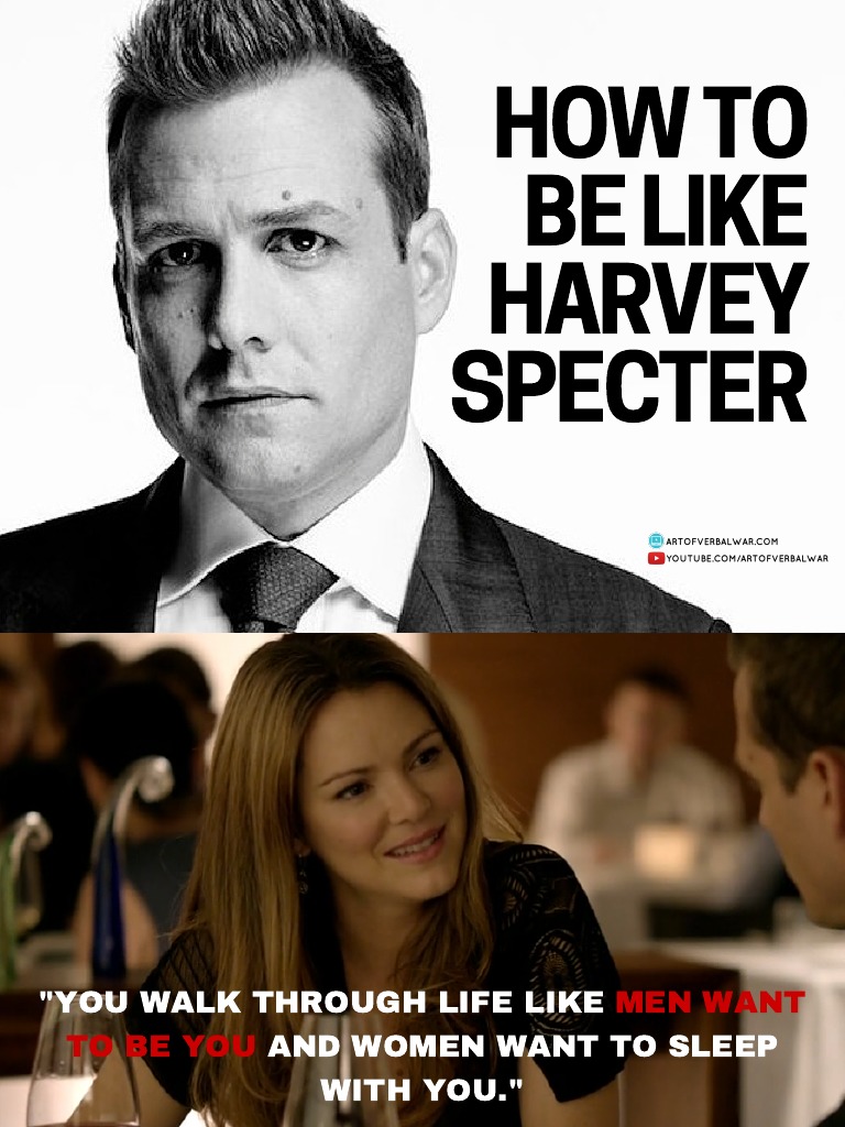 Como Ser Harvey Specter | PDF | Body Language | Human Communication