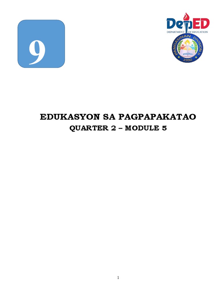 Esp g9 Quarter 2 Module 5 | PDF