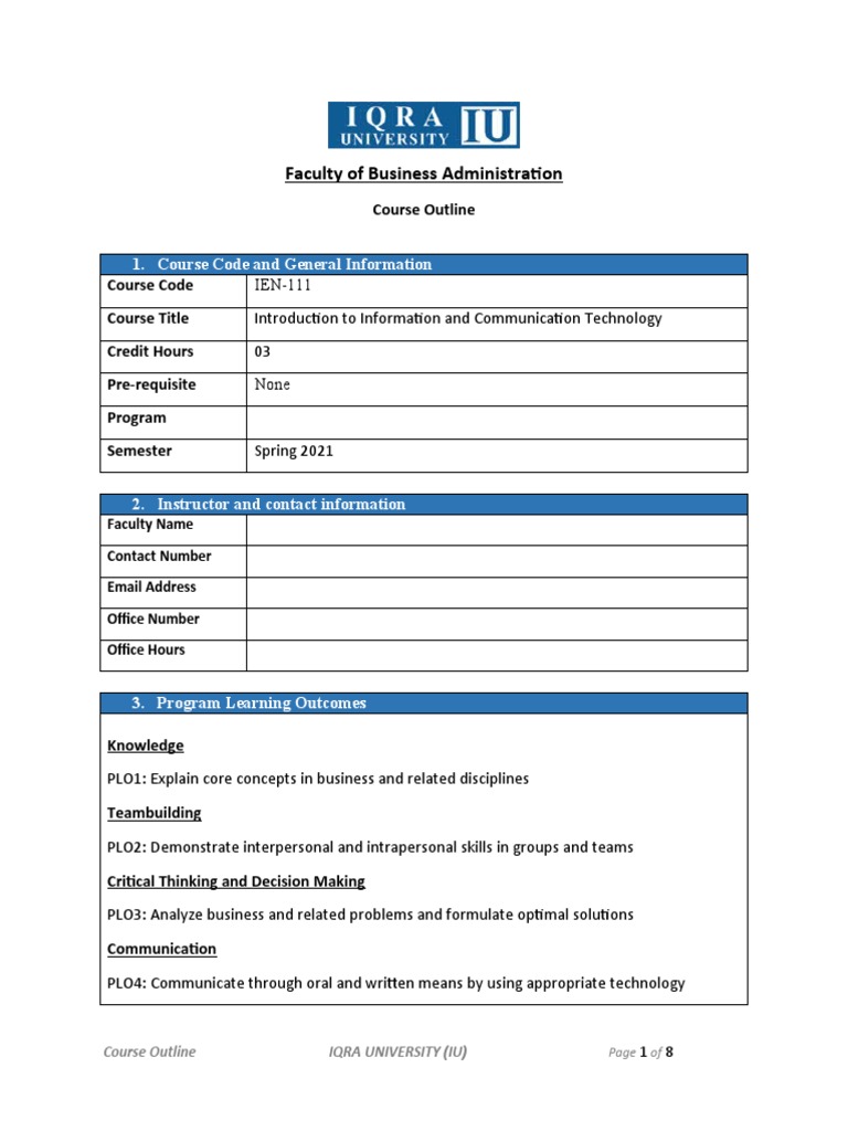 ICT Basics for Business Students | PDF | Computer Network | Computer ...
