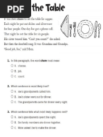 Multiplication Window Card Pre Test | PDF