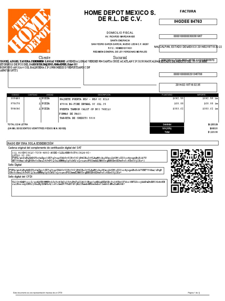 Home Depot | PDF