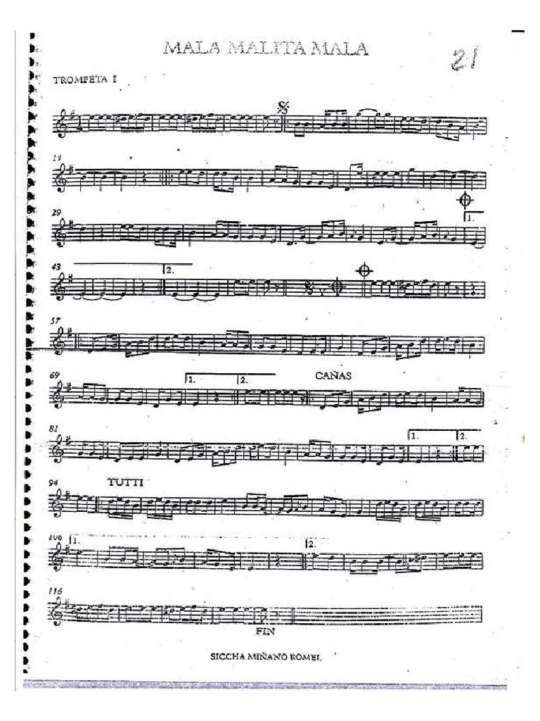 Mala Malita Mala Huayno | PDF