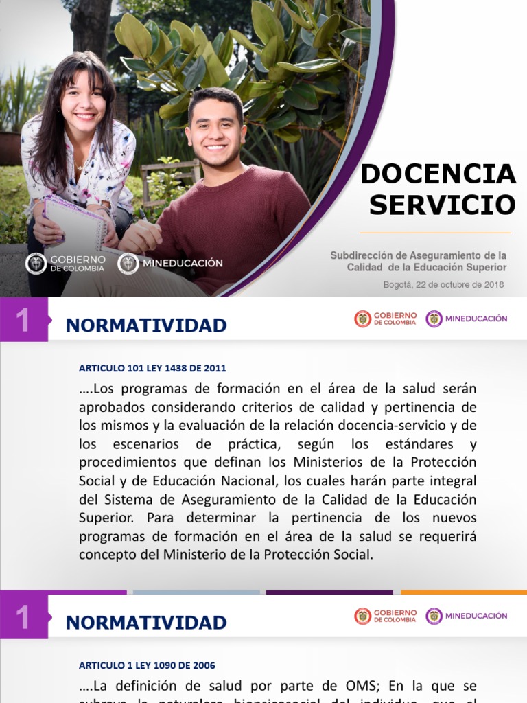 Anexo Tècnico Docencia Servicio | PDF | Evaluación | Politica social