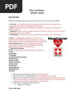 First Aid Multiple Choice Questions | PDF | Cardiopulmonary ...