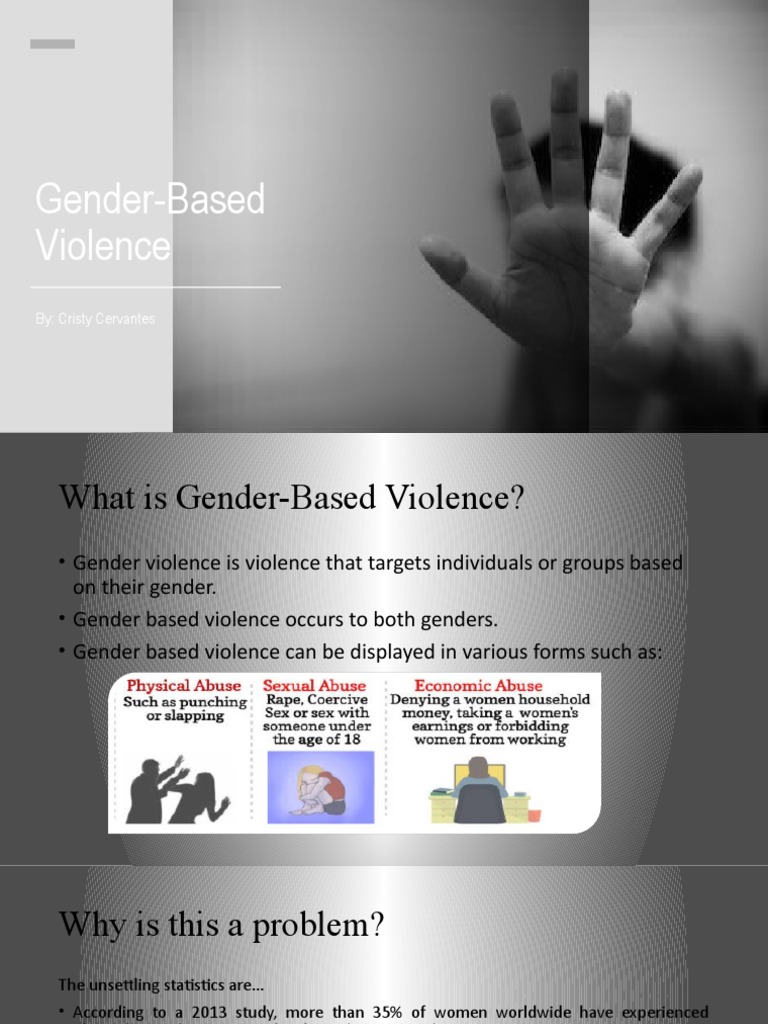 Gender-Based Violence | PDF | Violence | Domestic Violence