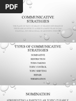 Oral Communication - Communicative Strategies | PDF | Career & Growth