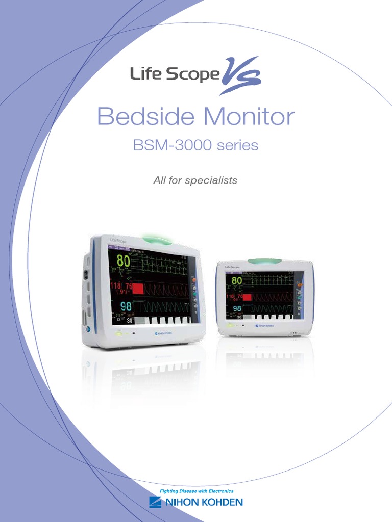 BSM3000 Rev0627 en s-1 9445 | PDF | Blood Pressure | Monitoring (Medicine)