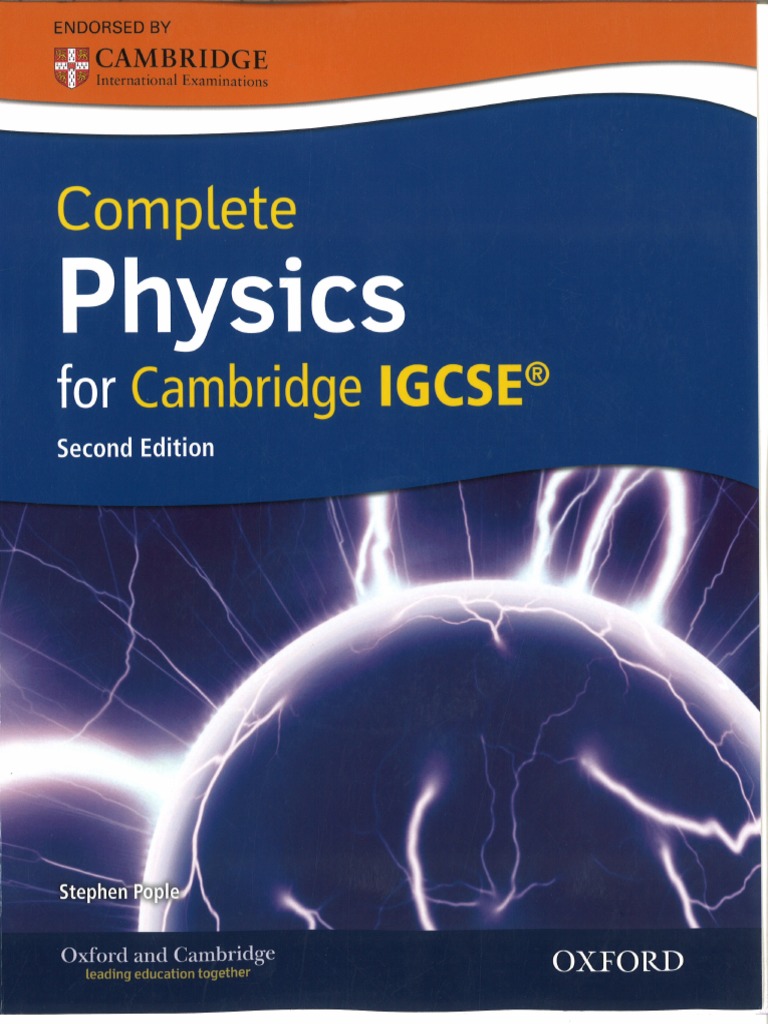 Complete Physics For Cambridge IGCSE (G-9) | PDF