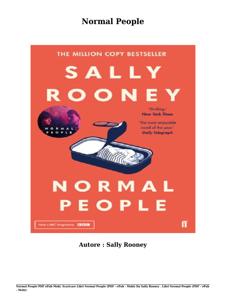 Scaricare Libri Normal People Gratis Di Sally Rooney | PDF