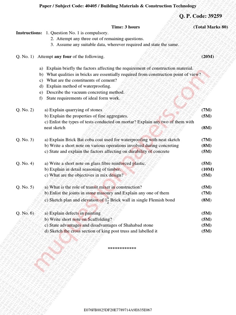 Se-Civil Sem4 Bmct-Cbcgs Dec18 | PDF