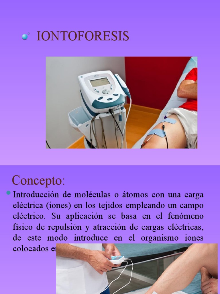 Iontoforesis | PDF | Medicamentos con receta | Ion
