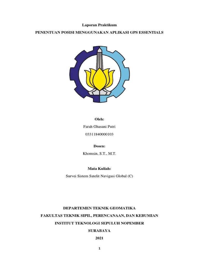 Penentuan Posisi dengan GPS Essentials | PDF