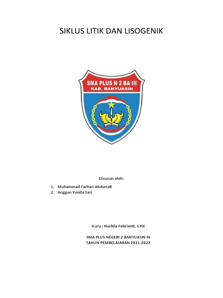 Siklus Litik Dan Lisogenik | PDF