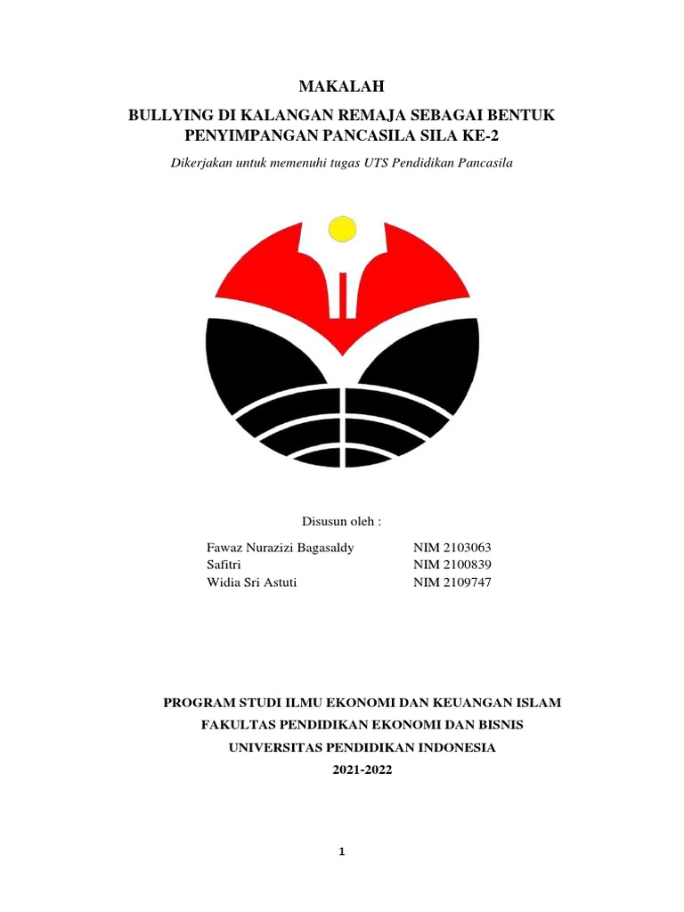 Makalah Pancasila | PDF | Ilmu Sosial | Sains & Matematika
