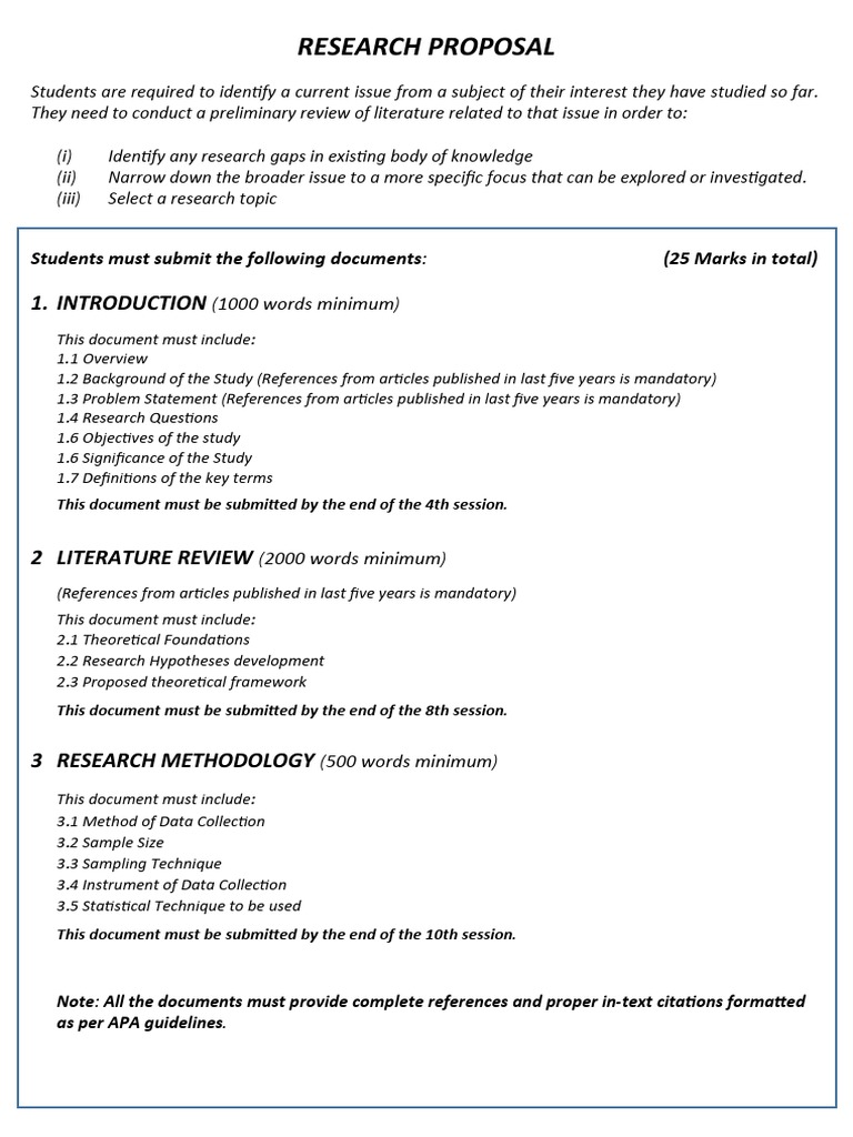 Research Proposal | PDF