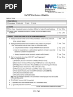 Application For Cityfheps (Apartments and Single Room Occupancy Units ...