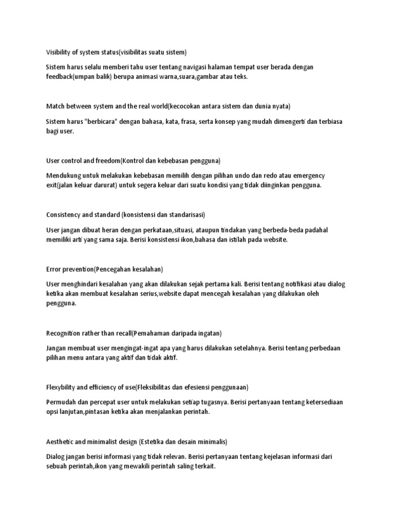 Visibility of System Status | PDF